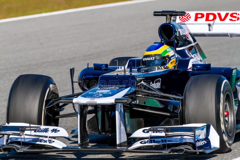 Team Williams F1, Bruno Senna, 2012 Editorial Photography - Image of ...