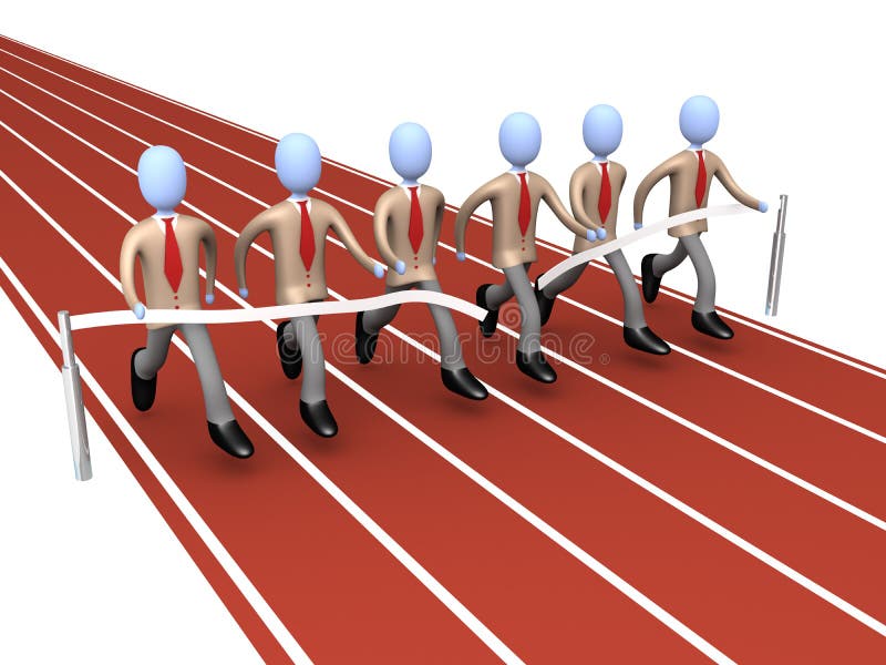 Team Success stock illustration. Illustration of group - 5062535