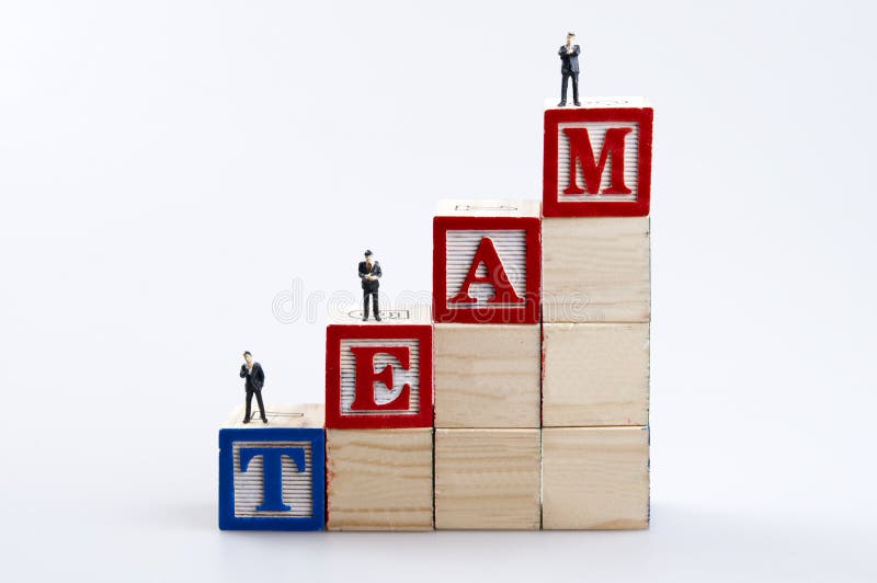 FAQ Word and Business Man Toy Stock Photo - Image of education, play ...