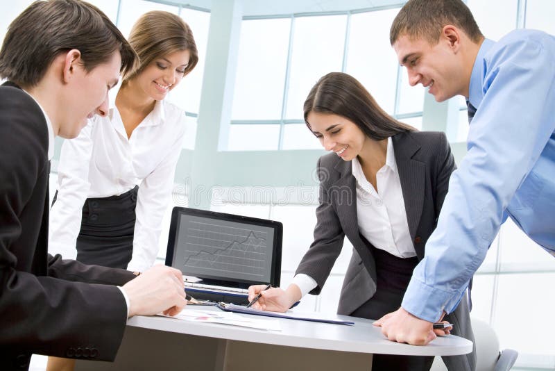 Team work stock photo. Image of busy, pointing, business - 31159286