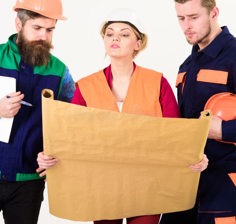 Architects busy at work stock image. Image of businesspeople - 18489933