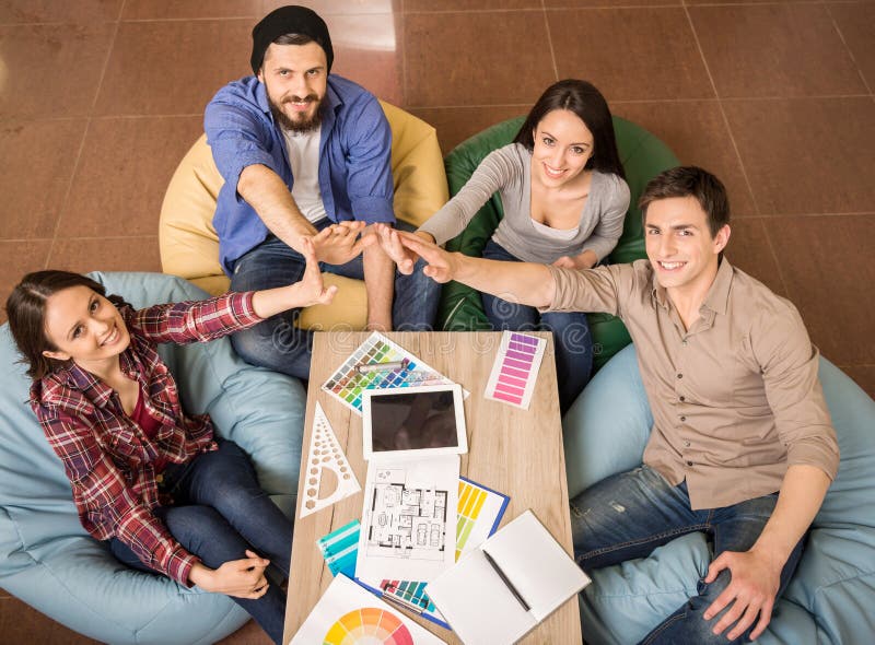 Team work stock image. Image of designer, construction - 54426379