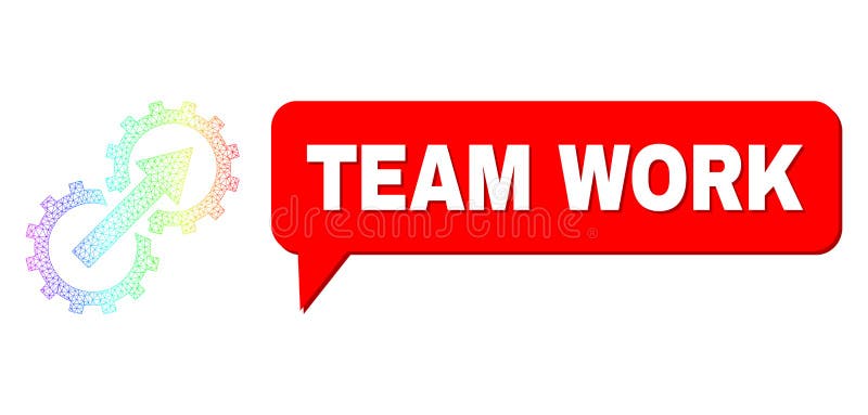 Team Rainbow People in Profile. Layered Illustration. Unity and ...