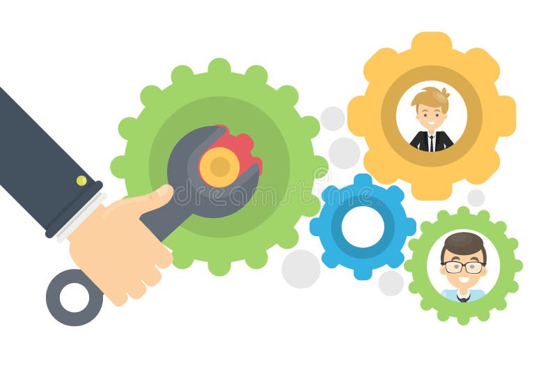 Gears Company Team Infographic Stock Illustrations – 149 Gears Company ...