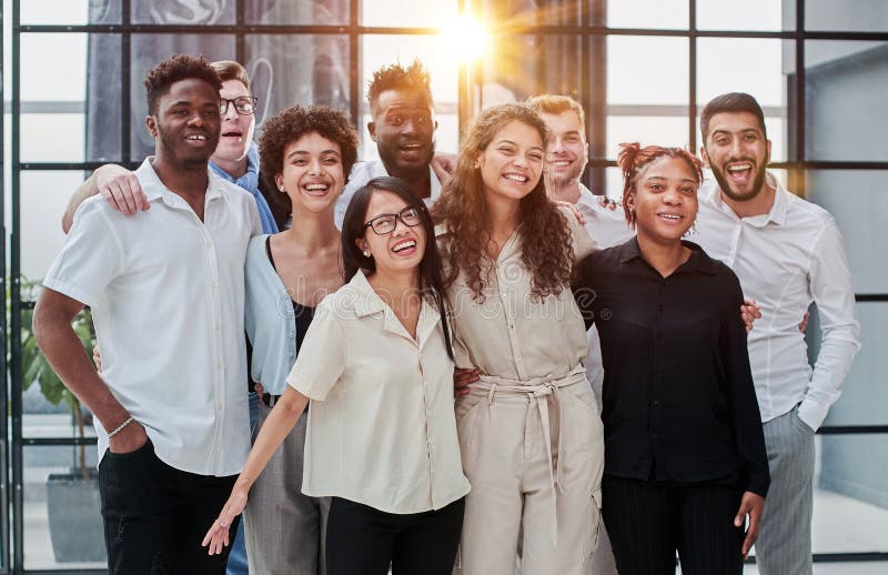Team at Work. Group of Young Business People Stock Photo - Image of ...