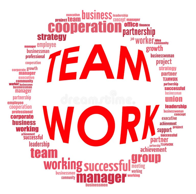 Word Cloud Team Work Stock Illustrations – 2,520 Word Cloud Team Work ...