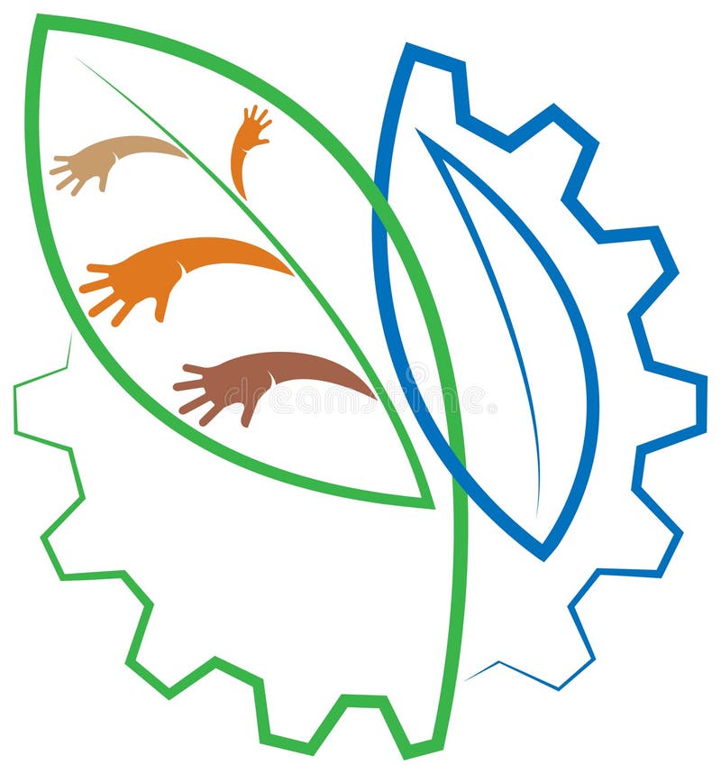 Green team stock vector. Illustration of design, earth - 44247988