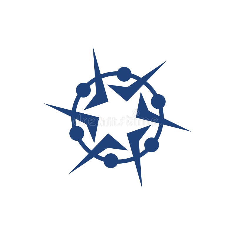 Team Work Logo Design Element Vector with Creative Concept Stock Vector ...