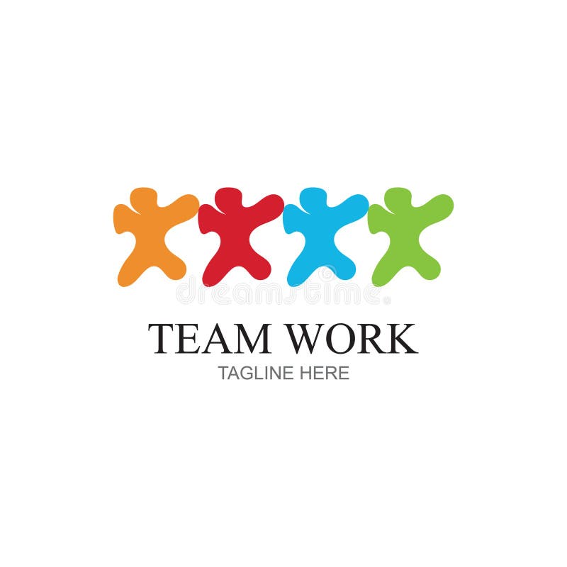 Team Work Logo Design,Together. Modern Social Network Team Logo Design ...