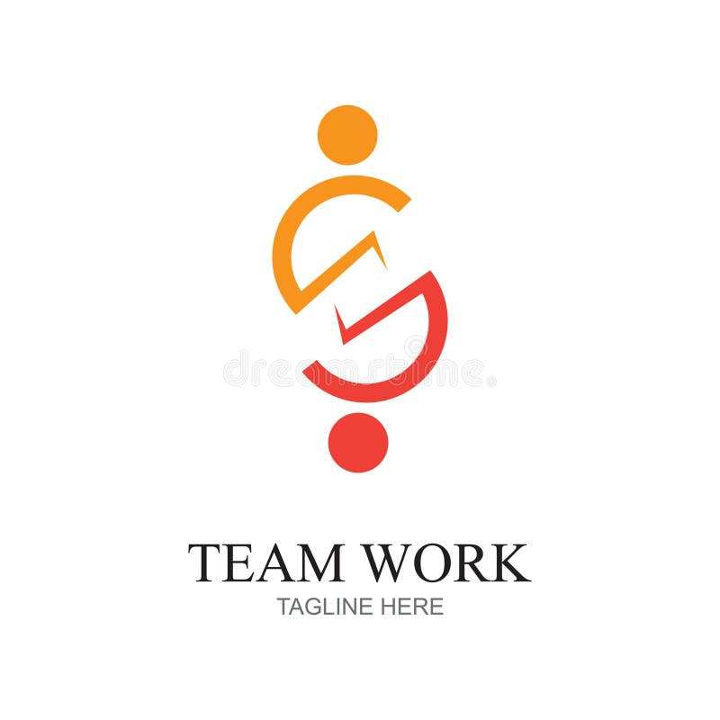Team Work Logo Design,Together. Modern Social Network Team Logo Design ...