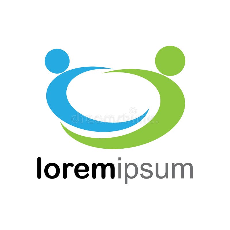 Team Work Logo Design. Together. Modern Social Network Team Logo Design ...