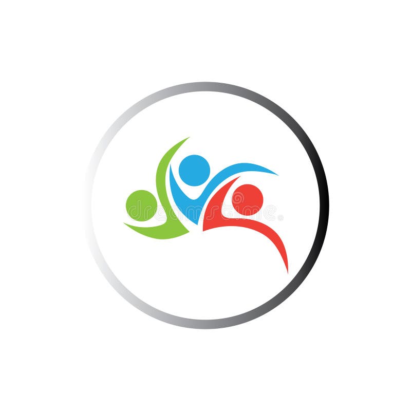 Team Work Logo Design,Together. Modern Social Network Team Logo Design ...