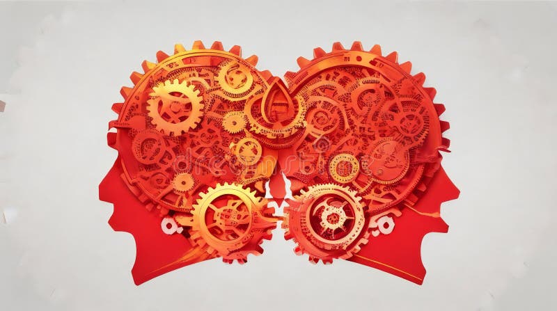 Team Work Make the Project Success Unity of Mind Team Work Logo Stock ...