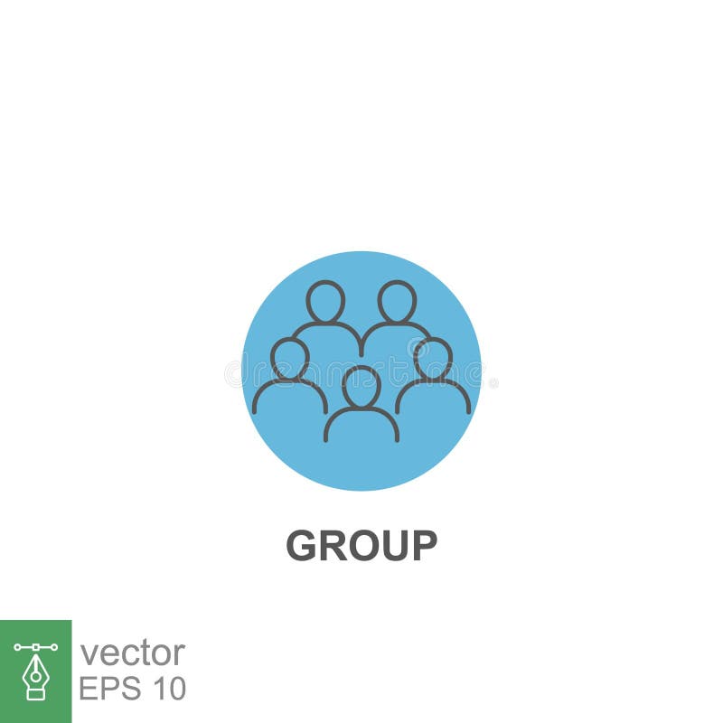 Two Group People Drinking Coffee in Cafe Icon. New Normal Dine in ...