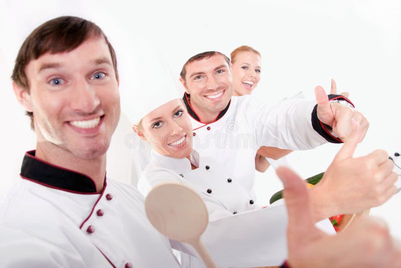 Restaurant staff stock photo. Image of beautiful, american - 14985762
