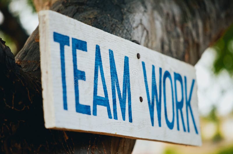 Team Work sign stock image. Image of travel, post, information - 88996951