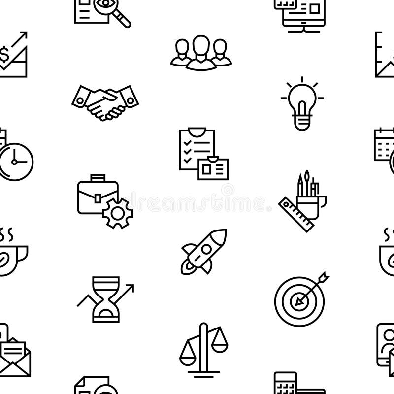 Team Work, Start Up, Business Vector Background Stock Illustration ...