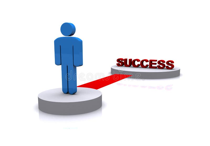 Team work for success stock illustration. Illustration of organized ...