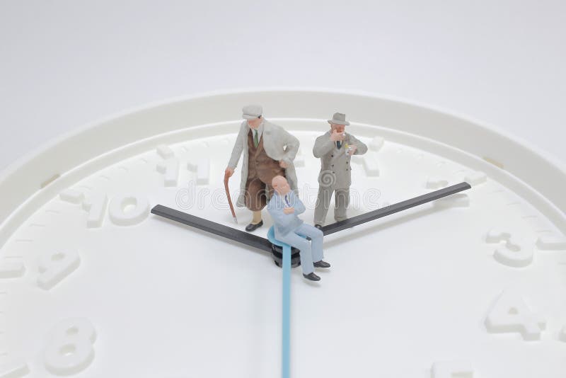 A Team Work and Time Management Concept Stock Image - Image of decision ...