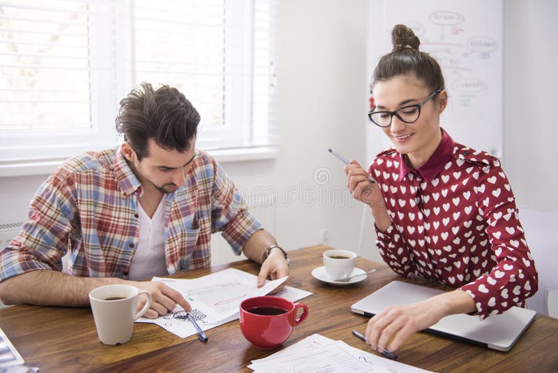 Team work stock photo. Image of business, brainstorm - 58743878