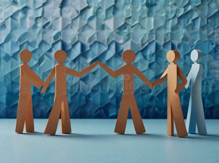 Team Work Together we are Strong Office Team Project Stock Illustration ...