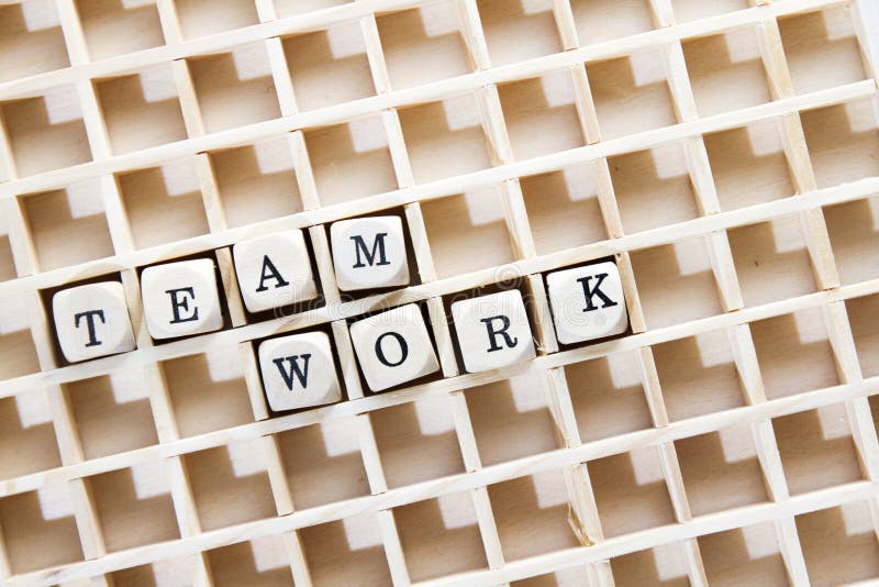 Team work stock image. Image of solidarity, blocks, happy - 41302889