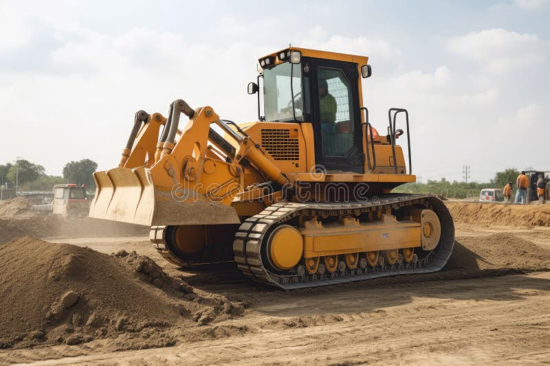 Operating Bulldozer Stock Illustrations – 192 Operating Bulldozer Stock ...