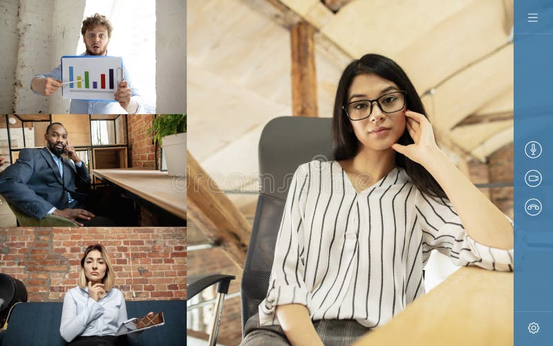 182 Zoom Meeting Use Picture Stock Photos - Free & Royalty-Free Stock ...