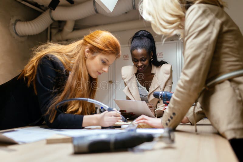 Team Working on Project Together Stock Photo - Image of male, meeting ...