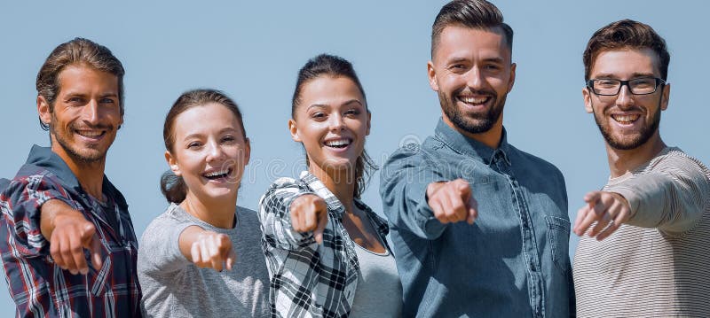 Group of Happy Successful Doctors Standing in a Row in the Hospital ...
