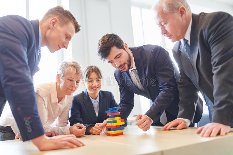 Teambuilding Creative Workshop Stock Photo - Image of people, group ...