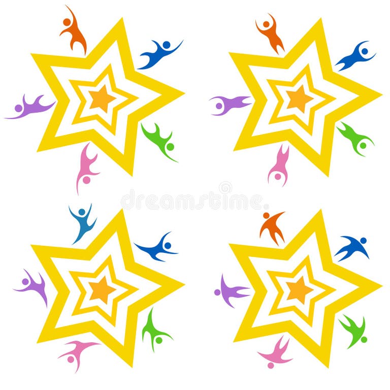 Gold Star Award Team Stock Illustrations – 1,797 Gold Star Award Team ...