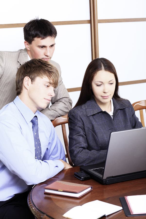 Teamwork stock image. Image of presentation, communication - 11232695