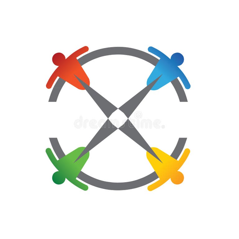 Teamwork Compass Stock Illustrations – 1,363 Teamwork Compass Stock ...