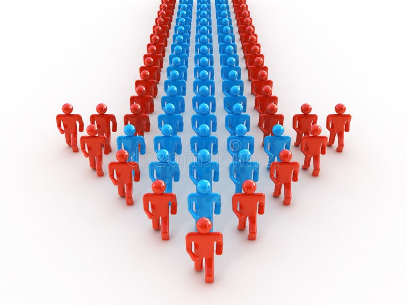 Teamwork stock image. Image of team, leader, blue, moving - 14960431