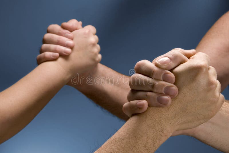 Teamwork stock photo. Image of assistance, group, hands - 2112426