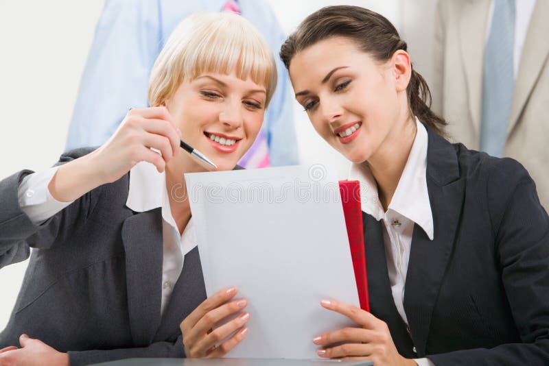 Teamwork stock photo. Image of interaction, discussing - 3390312