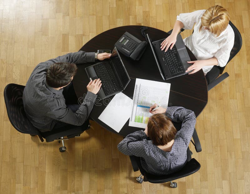 Teamwork from above stock photo. Image of business, color - 113662650