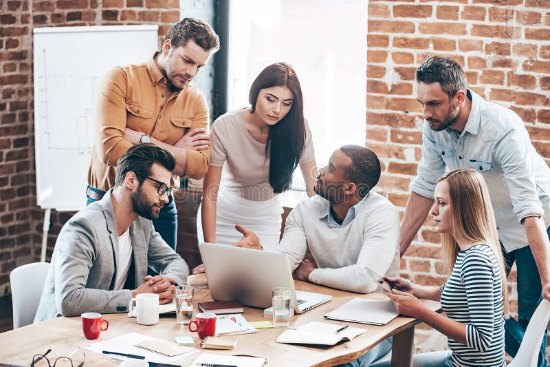 Teamwork in action. stock image. Image of inspiration - 65970275