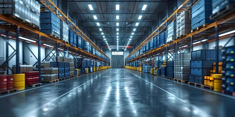Teamwork in Action: Warehouse Workers Collaborating on Inventory ...