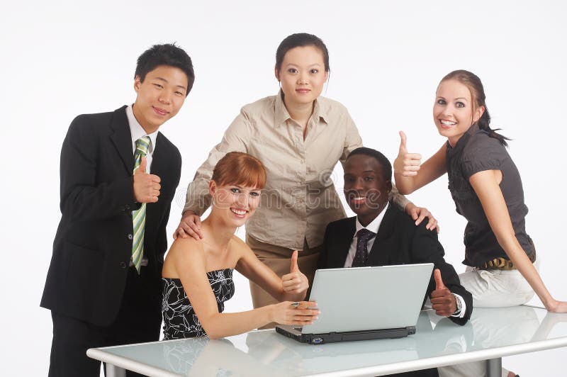Teamwork from all world stock image. Image of asians, diferent - 899215