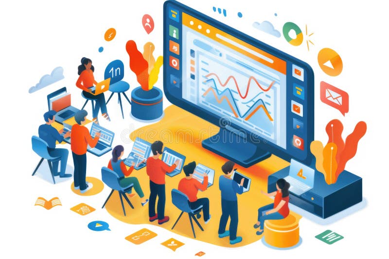 Teamwork in Analyzing Data on Digital Devices with Graphs, Charts, and ...