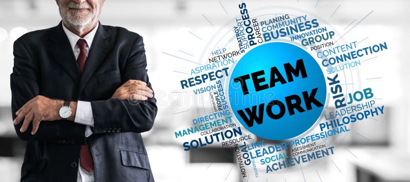 Teamwork and Business Human Resources Concept Stock Photo - Image of ...