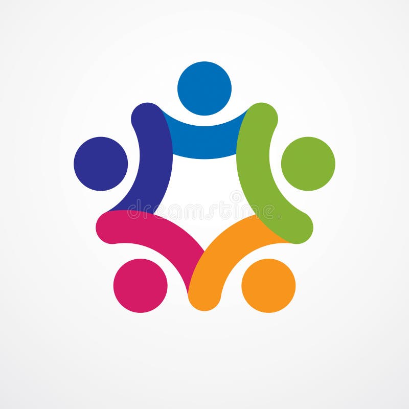 Teamwork Businessman Unity and Cooperation Concept Created with Stock ...