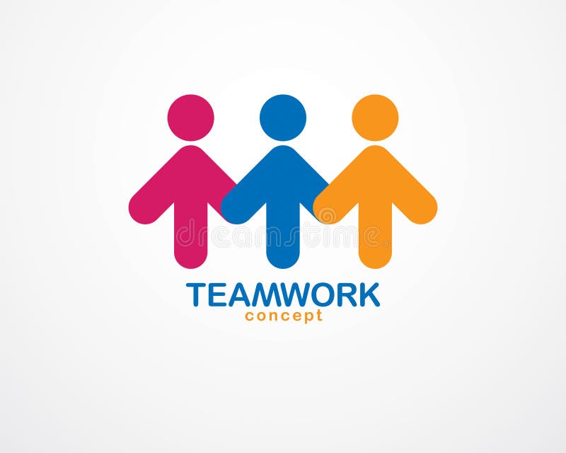 Teamwork Businessman Unity and Cooperation Concept Created with Stock ...