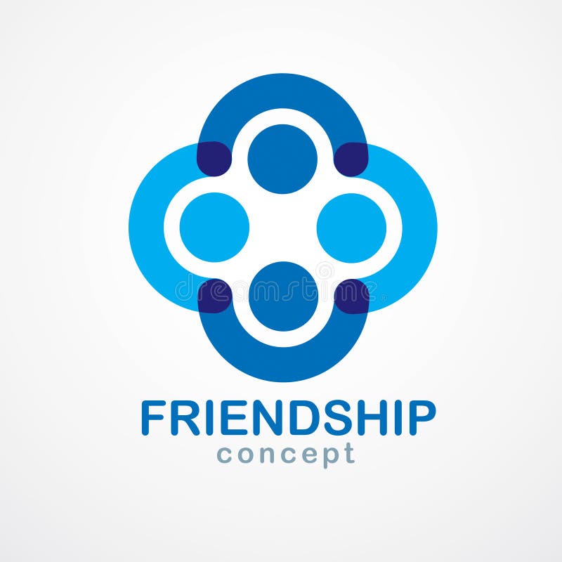 Teamwork Businessman Unity and Cooperation Concept Created with Simple ...