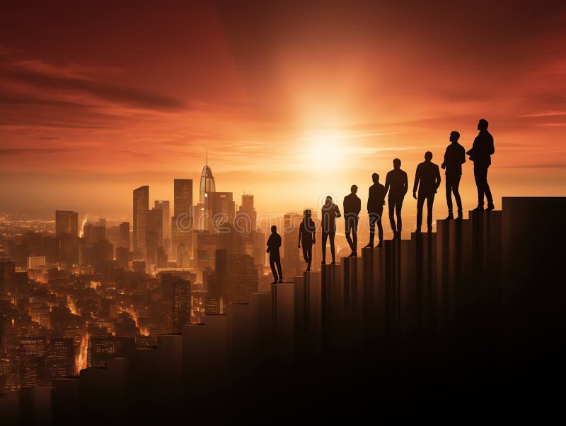 Teamwork, Co-working, Business Partnership Concept of People Working ...