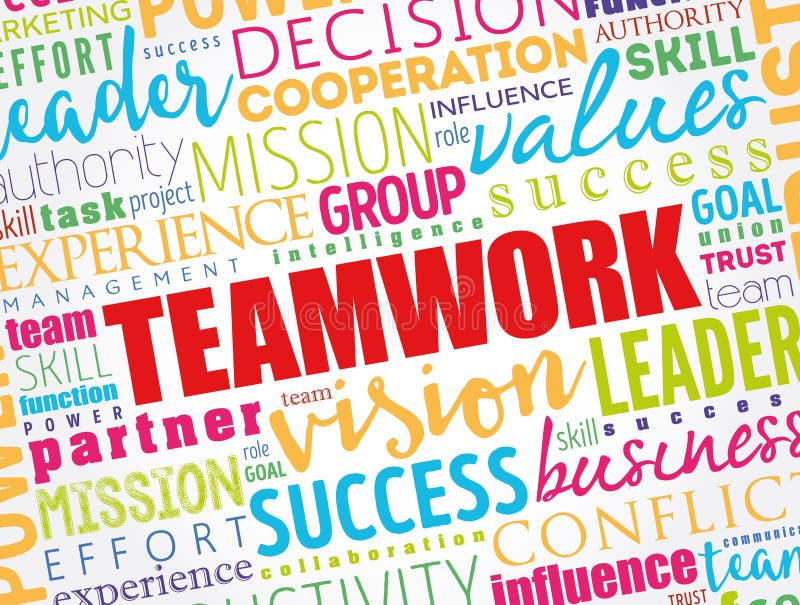 TEAMWORK - Collaborative Effort of a Group To Achieve a Common Goal or ...