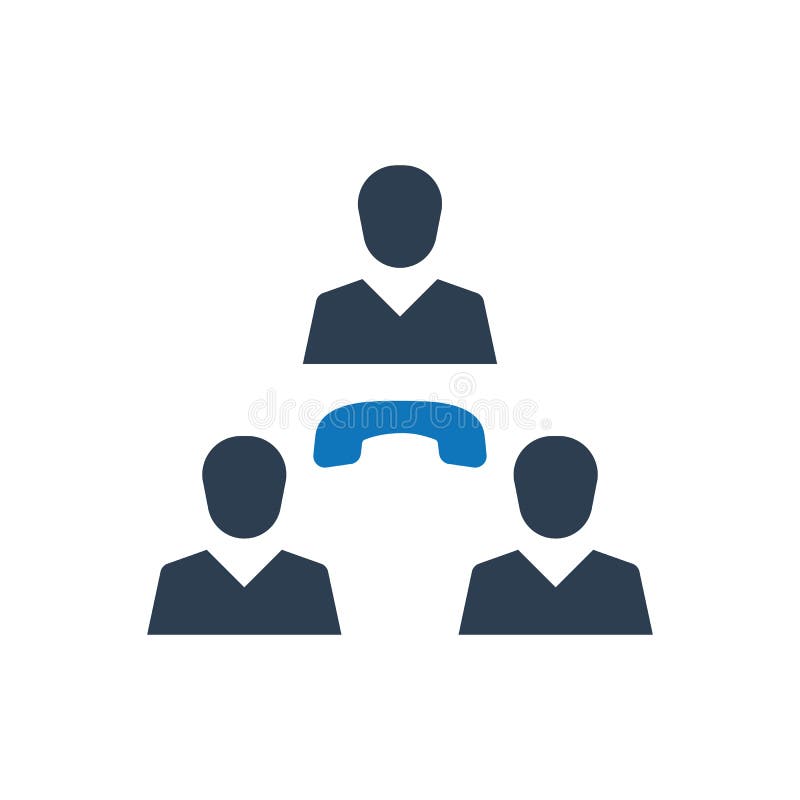 Teamwork Communication Icon Stock Vector - Illustration of vector ...