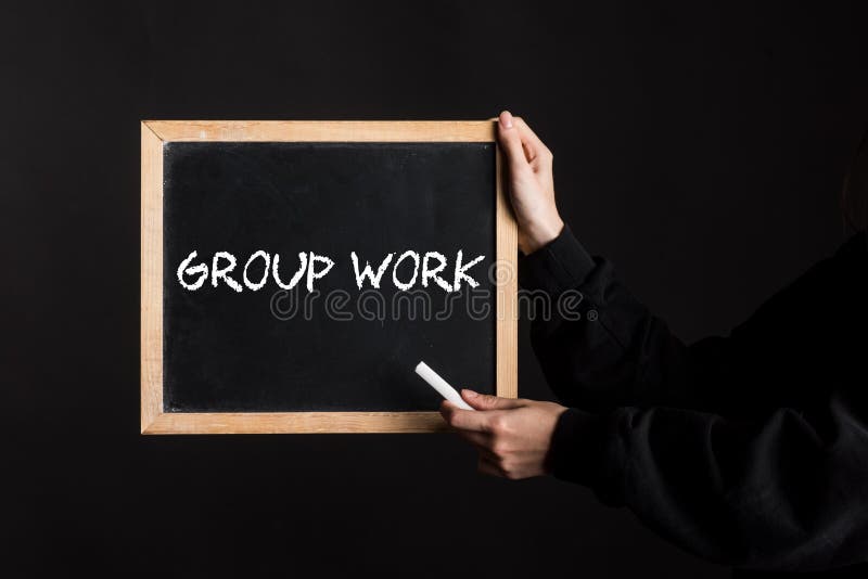 Teamwork and Communication in Management Stock Image - Image of ...